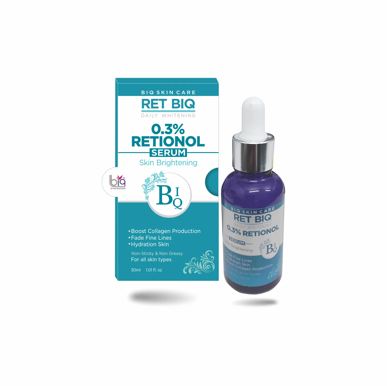 RET BiQ 0.3% Retinol Serum – BIQ Pharma